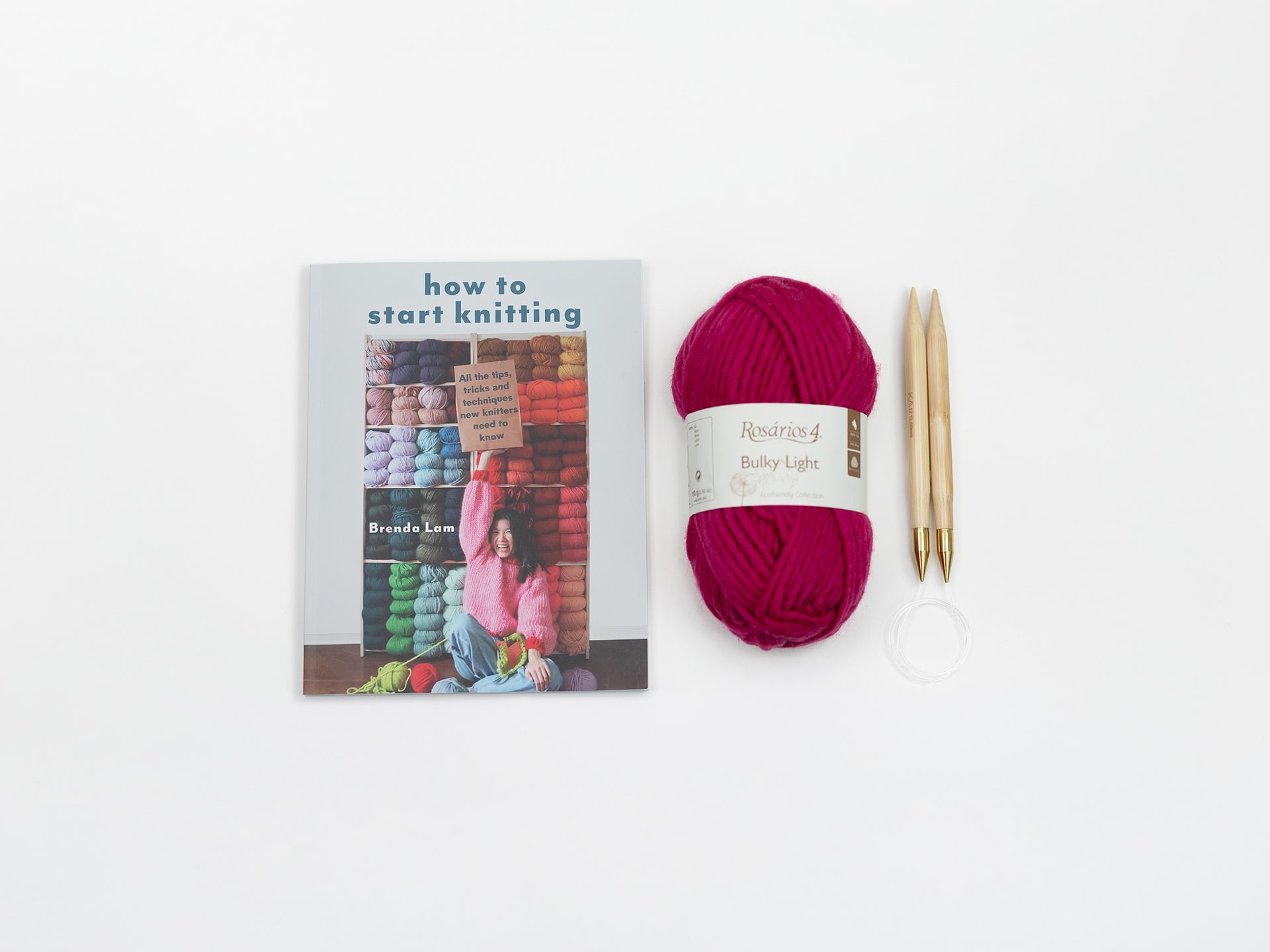 Learn to Knit: The Beanie Kit - Wild and Woolly
