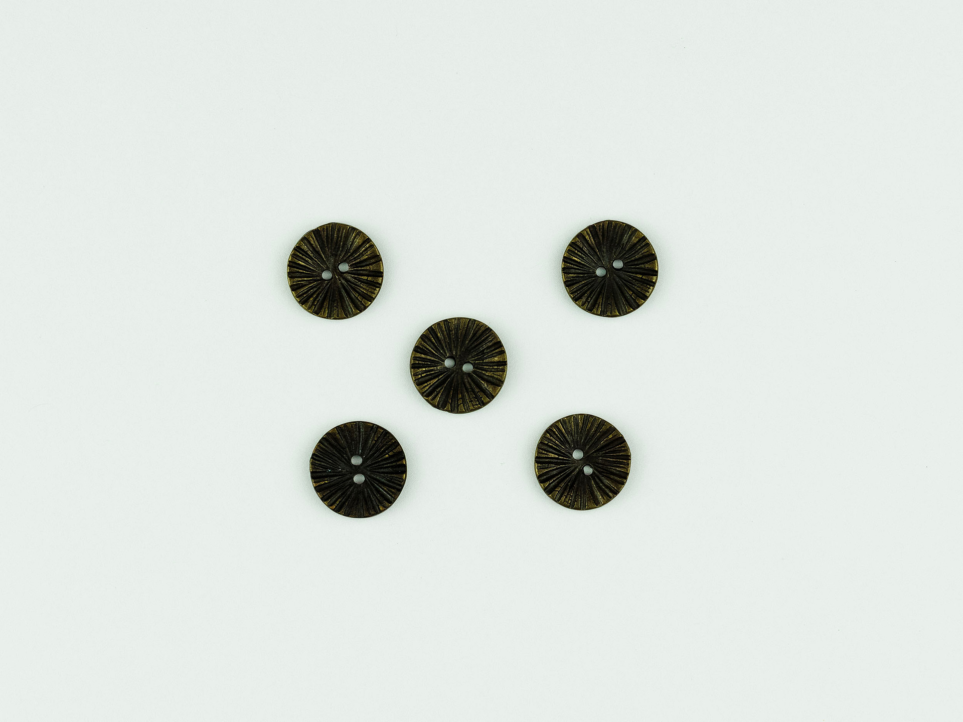 Metal Starburst Buttons - Wild and Woolly